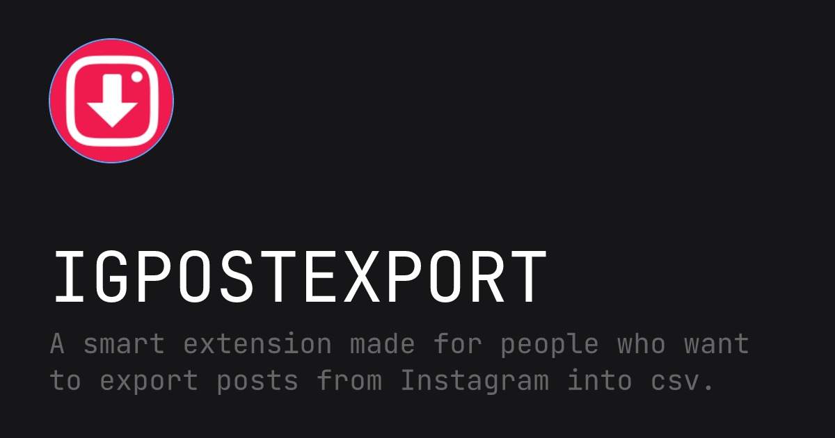 How To Install Igpostexport Chrome Extension Manually Igpostexport